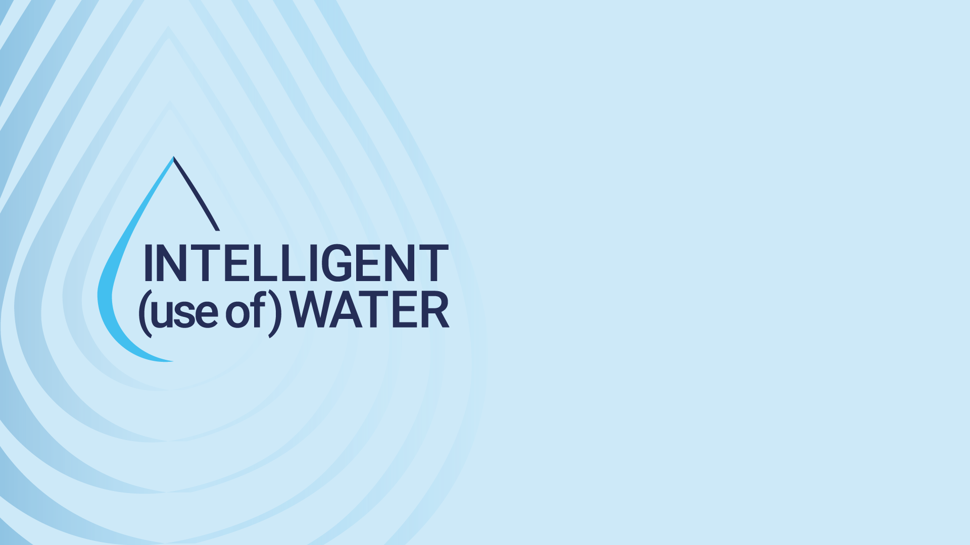 Intelligent (use of) Water 2026